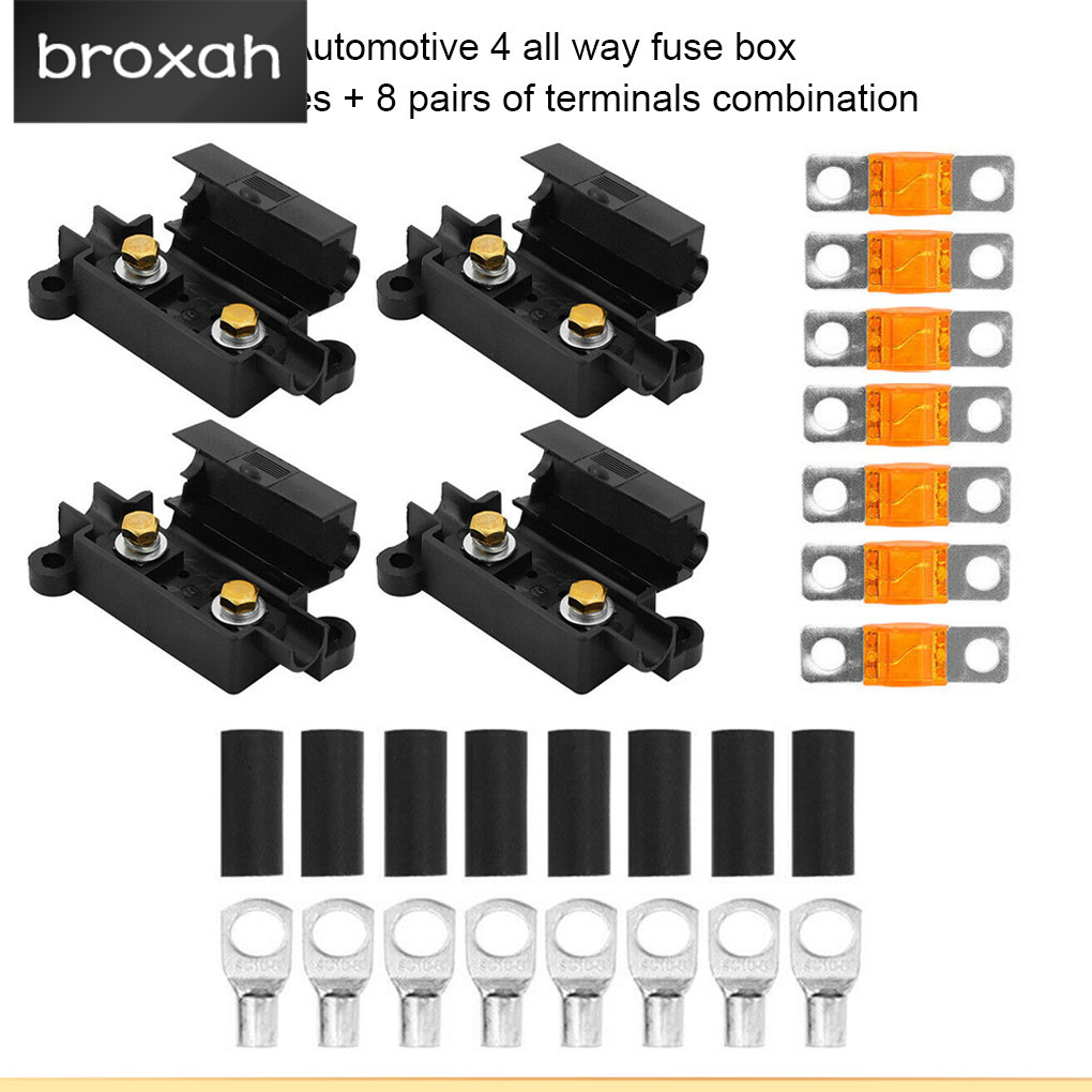 1/2/3 Pack of 4 Car 1-in-1-out 12/24V Fuse Block Vehicle Trucks Power ...