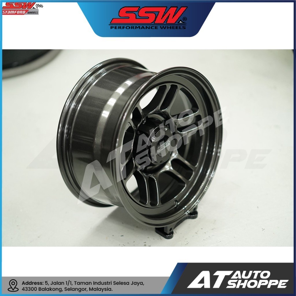 (1PC) SSW S297 GUN METAL 16X8J ET0 5X139.7 SPORTRIM SPORTRIMS RIM RIMS ...