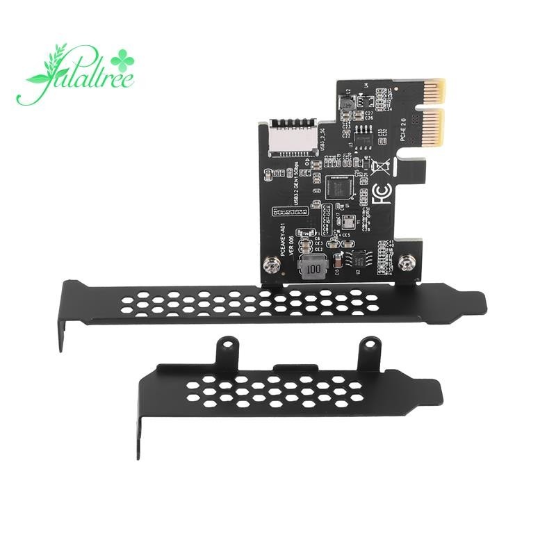 PCI Express 2.0 X1 USB 3.2 Gen1 TYPE-E Add on Card PCIe Front Type-C ...