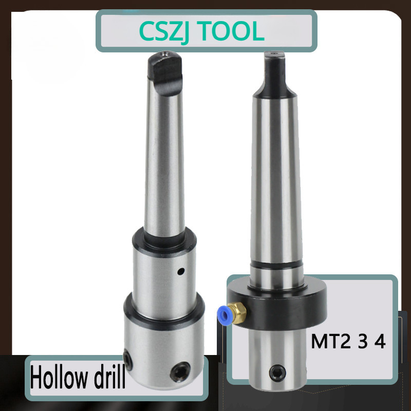 Hollow drill connecting rod magnetic drill fixture Morse 2/3/4 taper ...