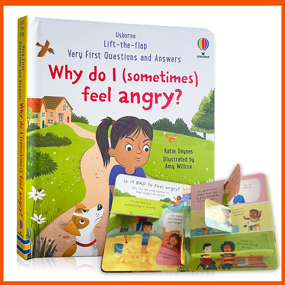 Usborne Very First Questions & Answers Why Do I Sometimes Feel Angry ...