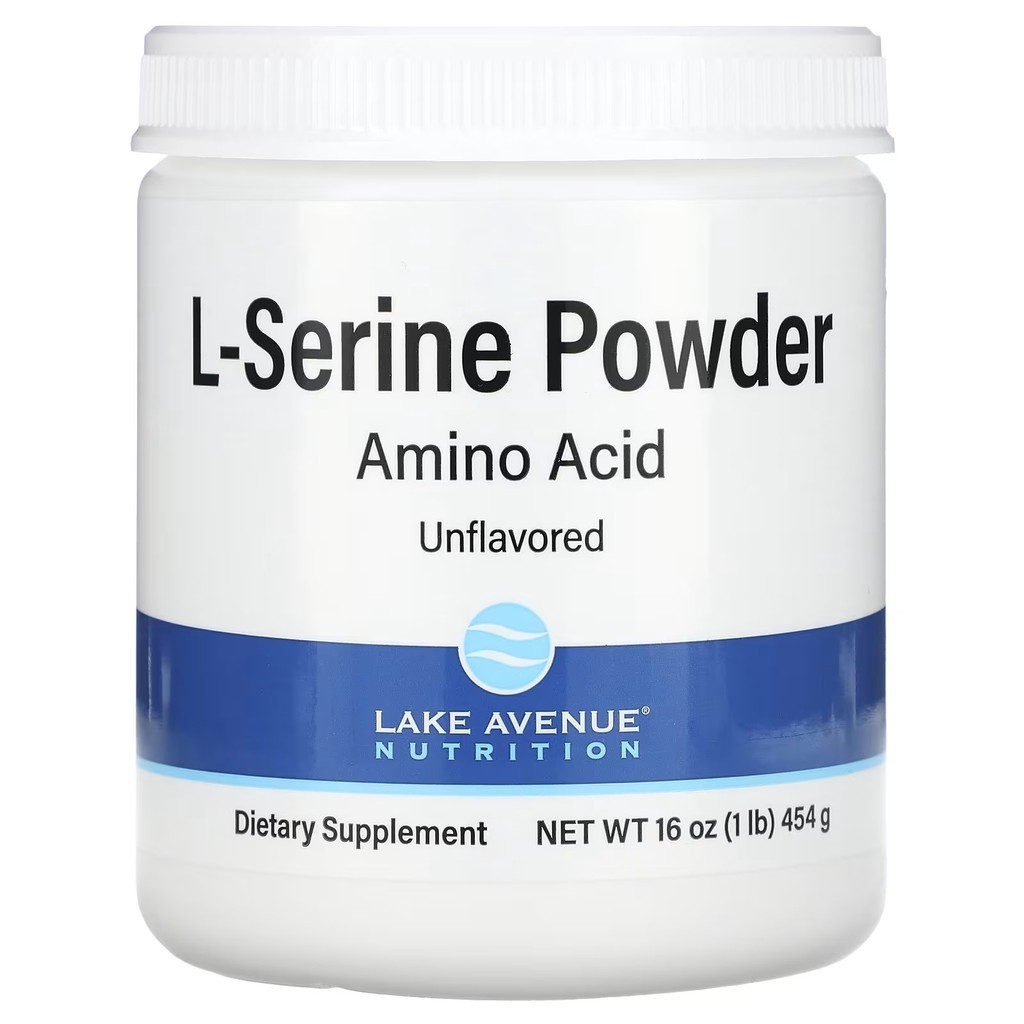 Lake Avenue Nutrition, L-Serine, Unflavored Powder, 1 lb (454 g ...
