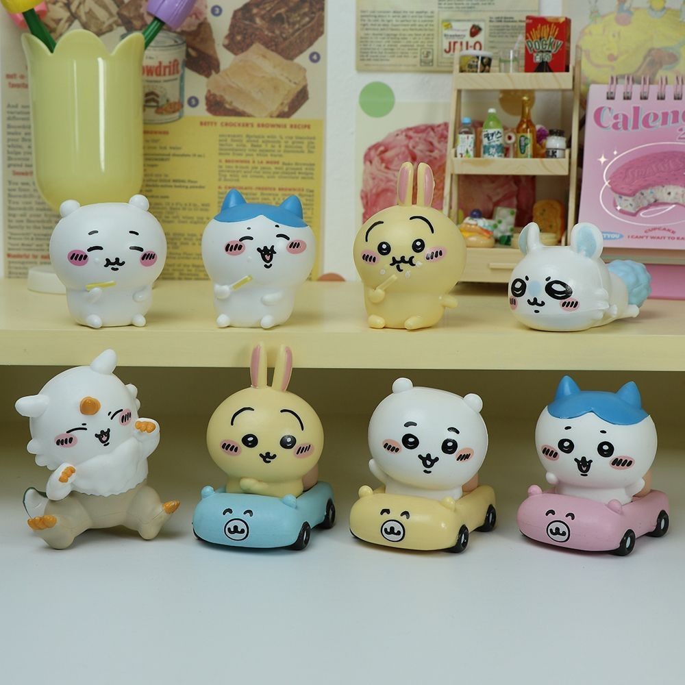 Chiikawa chiikawa chiikawa Small Car Food Toy Mystery Box Mocking Bear ...