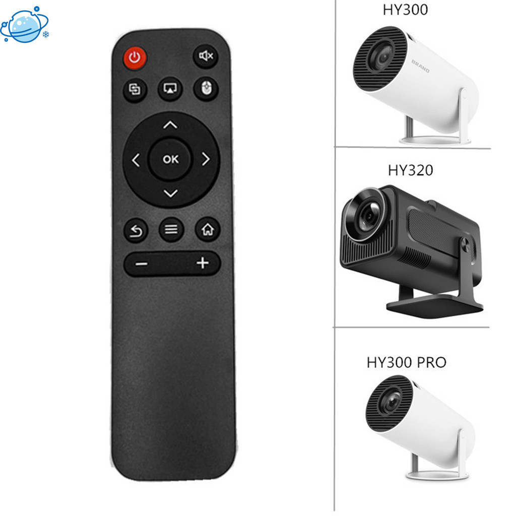 Global Verison Smart Remote Control For HY300 Projectors HD Portable ...