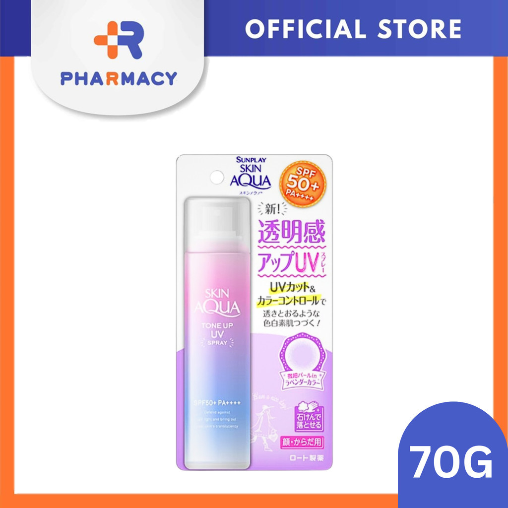 R Pharmacy | Sunplay Skin Aqua Tone Up Uv Spray Spf50 70G | Shopee Malaysia