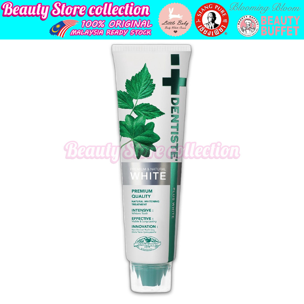 Dentiste Toothpaste Premium & Natural White 100g - NEW PACKING | Shopee ...