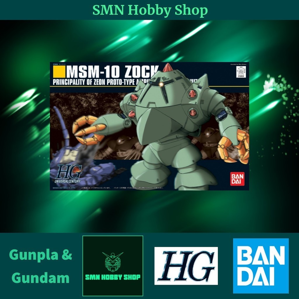 HG 1/144 MSM-10 Zock 081 Gunpla Gundam Toys Plastic Model Kit [HGUC ...