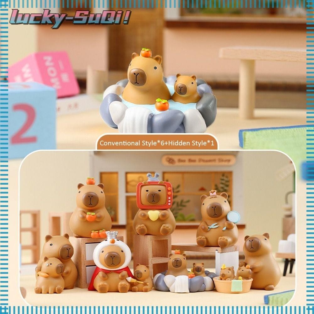 LUCKY-SUQI Box, Kapibara Toys Multicolor Action Figures Capybara ...