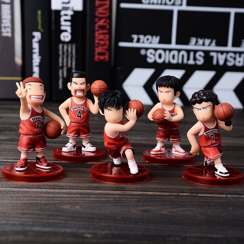 7CM Slam Dunk Figure Akagi Takenori Rukawa Kaede Slamdunk Anime Action ...