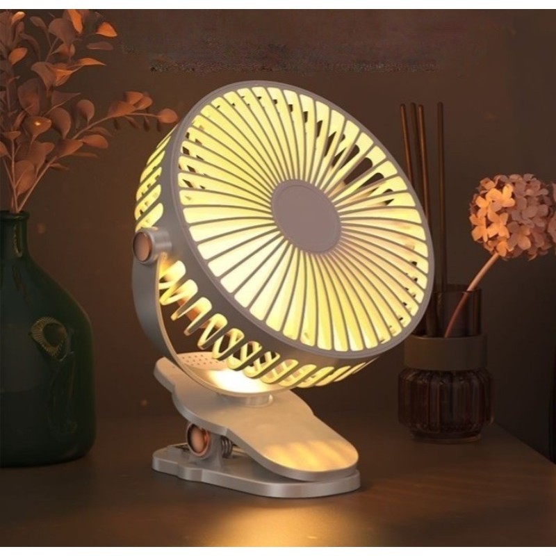 USB Small Fan Charging Office Desk Surface Panel Student Dormitory ...