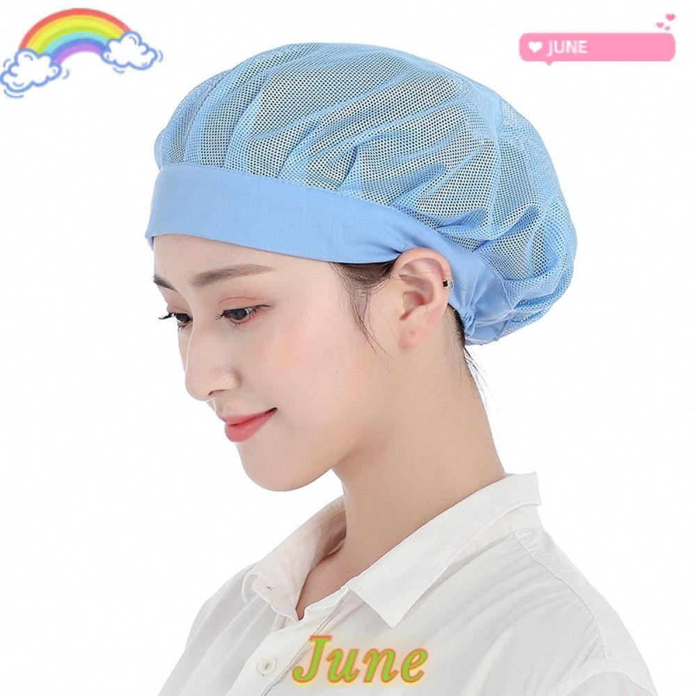 JUNE1 Chef Cap, Work Headband Food Service Cook Hat, Chic Bundled Hair ...