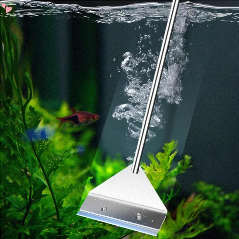 Algae Scraper for Glass Aquariums, Fish Tank Cleaner, Aquarium Algae ...