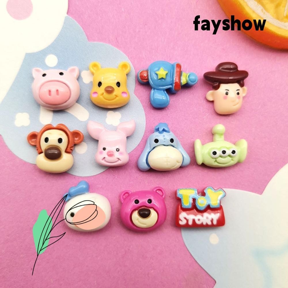 FAYSHOW Shoe Charms, Toy Figure Ins Style Sandals Shoe Attachment, High ...
