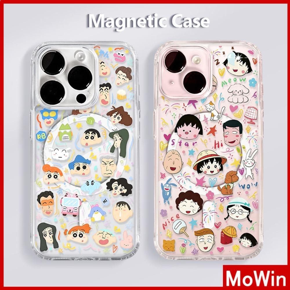 Mowin - For iPhone 15 Pro Max iPhone 11 Case Strong Magnetic Acrylic ...