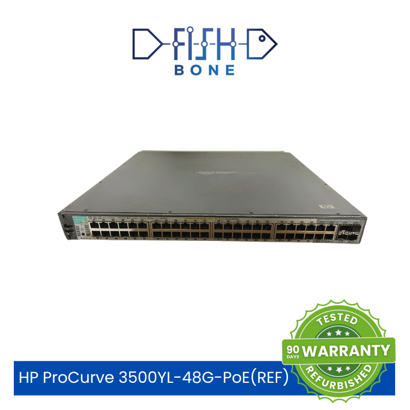 HPE ProCurve J8693A 3500-48G-POE YL Managed Ethernet Switch (Refurbished) | Shopee Malaysia
