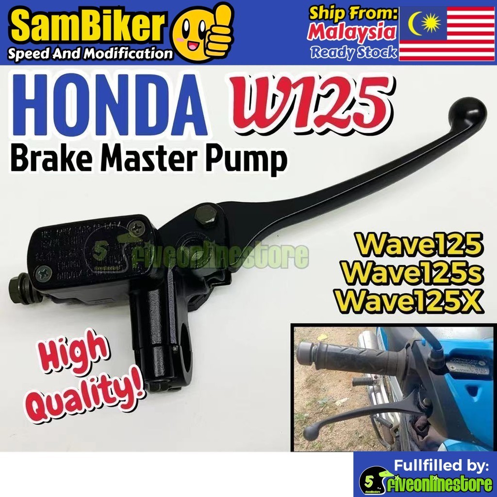 HONDA Master Pump Assy WAVE 125 125S 125X 100 100R Dash Future Master ...