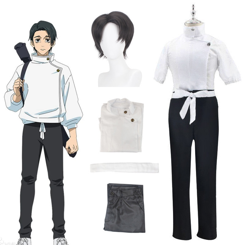 Anime Jujutsu Kaisen Yuta Okkotsu Cosplay Suit Costume Tops + Pants ...