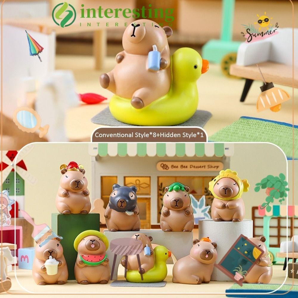 INTERESTING Capybara Ornaments, Animal Kapibara Toys Box, Kawaii ...