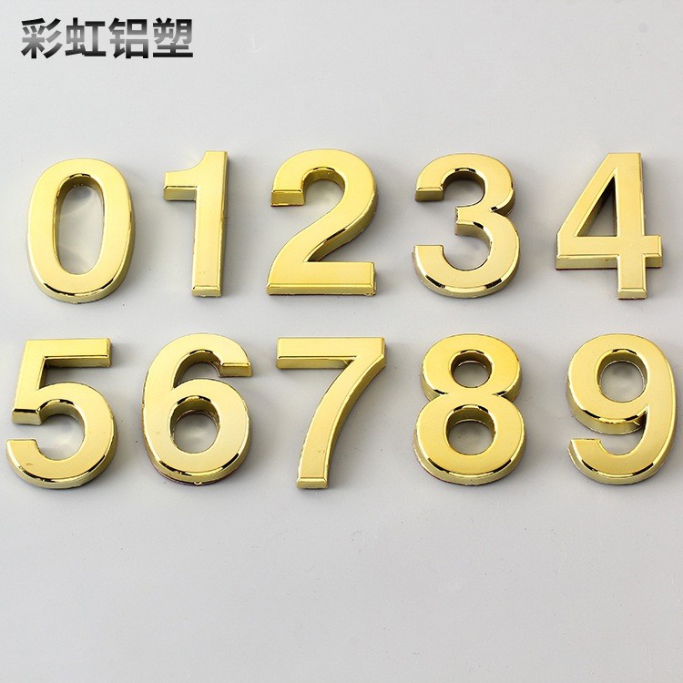 Number Plate Number Plate 5cm Shop Box House Number Room Number Plate ...