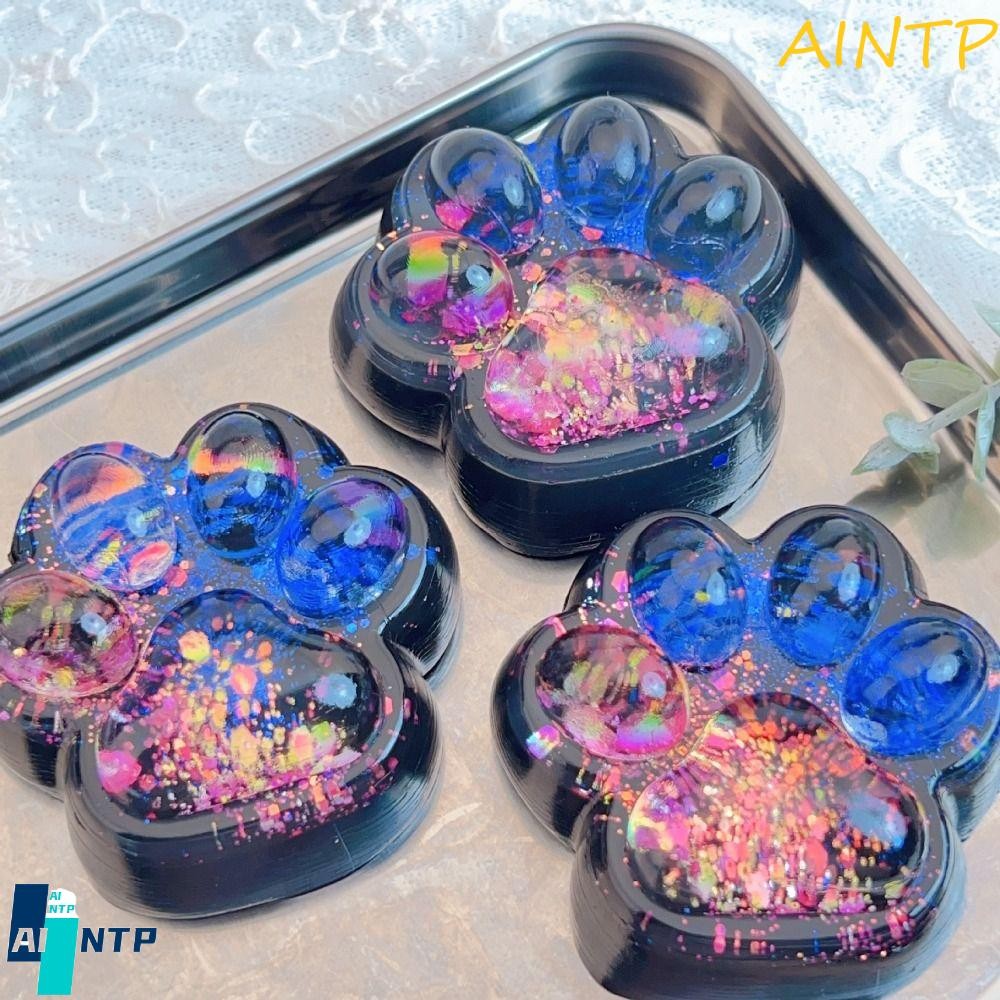 AINTP Cat Paw Fidget Toy, Silicone Soft Cat Paw Squeeze Toy, Novelty ...