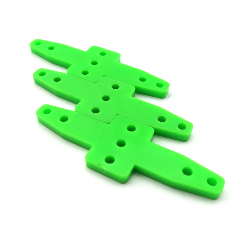 Green Cross Strip with Hole Plastic Strip diy Model Making Material ...