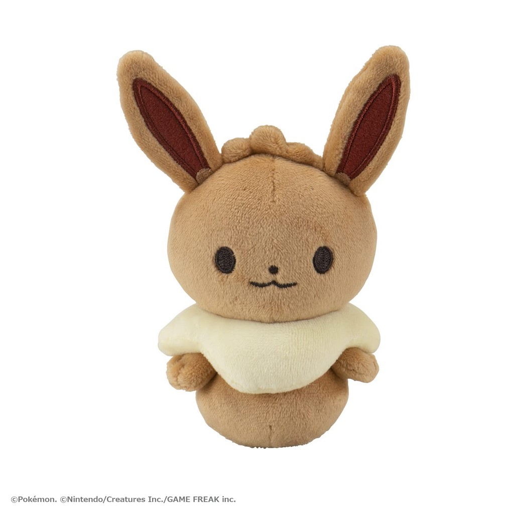 Pokemon My Milk Eevee Plush Toy Rattle for Babies (Soft Fabric ...