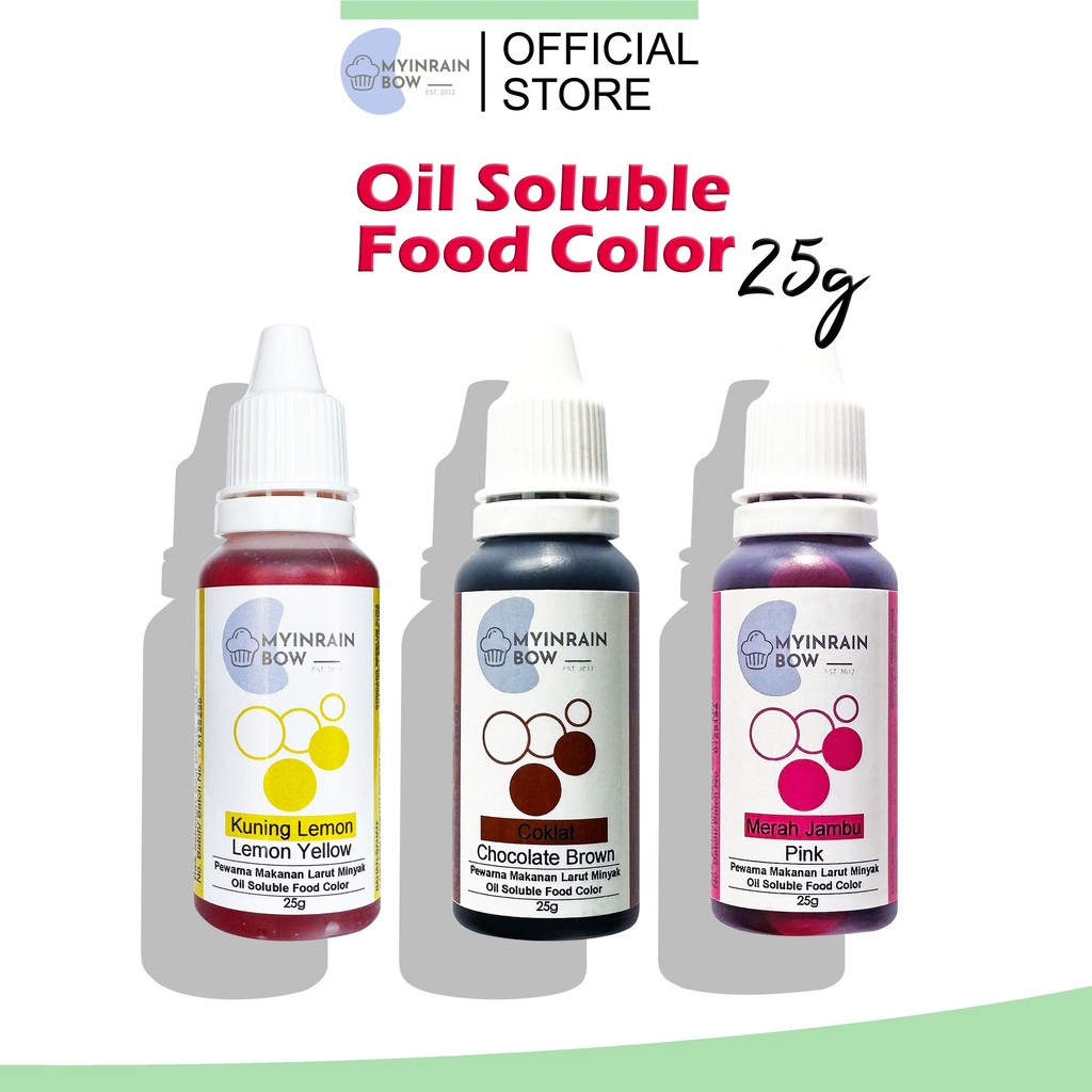 [25g] Oil Soluble Food Color | Shopee Malaysia