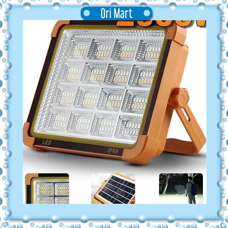 Emergency Outdoor Light 16/6/4 20,000W Solar Light Camping Emergency Light Lampu Solar Outdoor ...