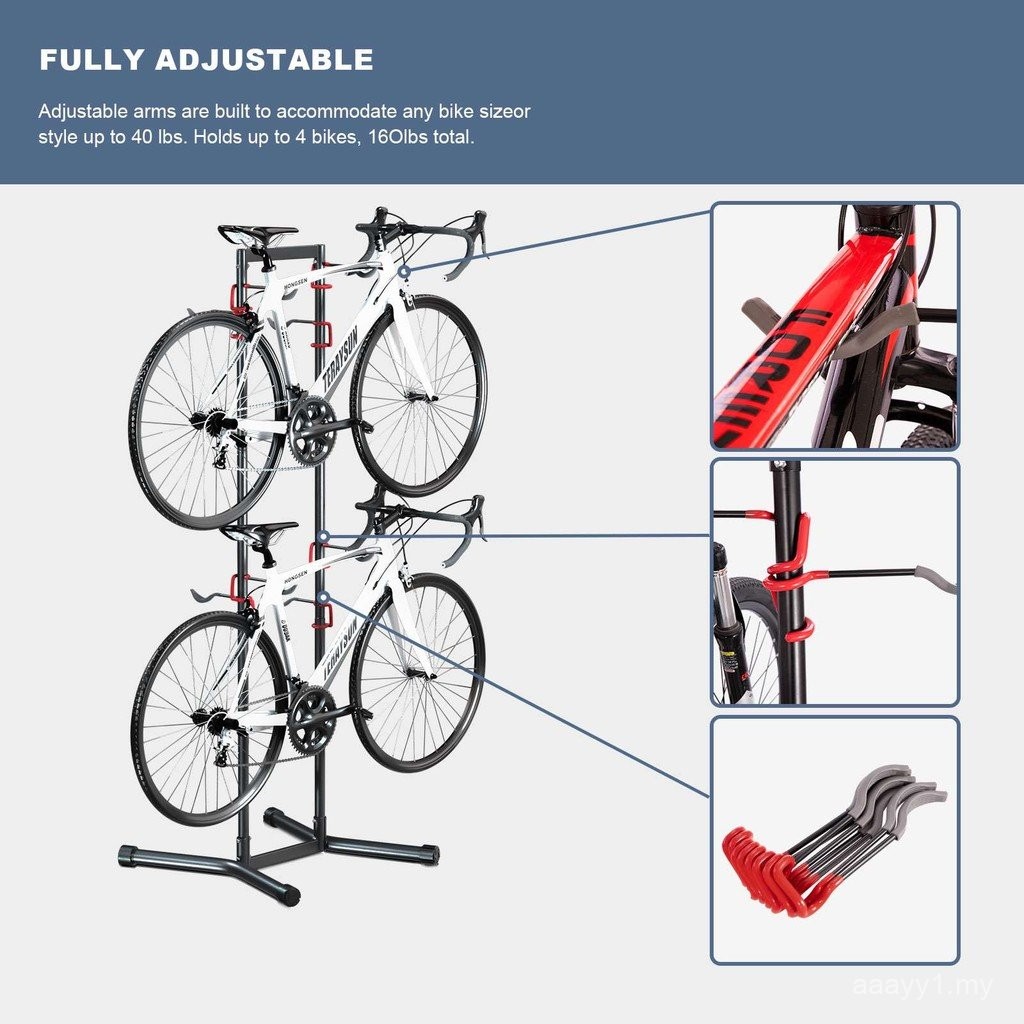 Bicycle Rack Wall Rack Parking Road Bike Balance Bike Display Rack ...