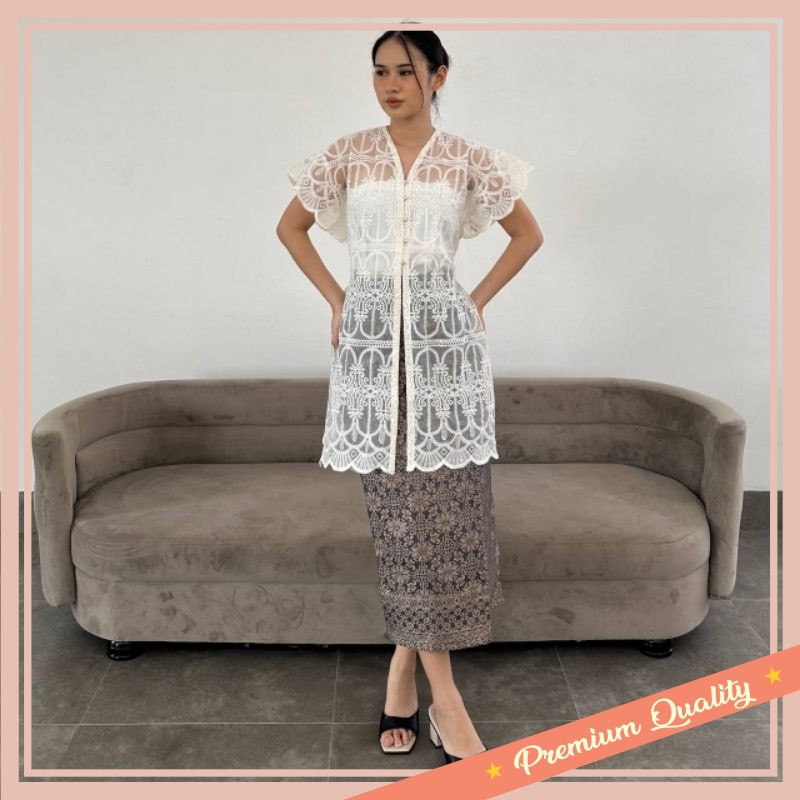 Beautiful Modern Kebaya Premium Material / Rich in Vest / Modern ...