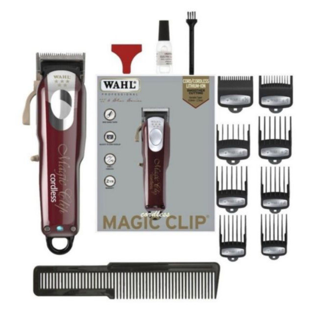 WAHL Magic Clip 5-Star Professional Cordless Hair Clipper | Shopee Malaysia