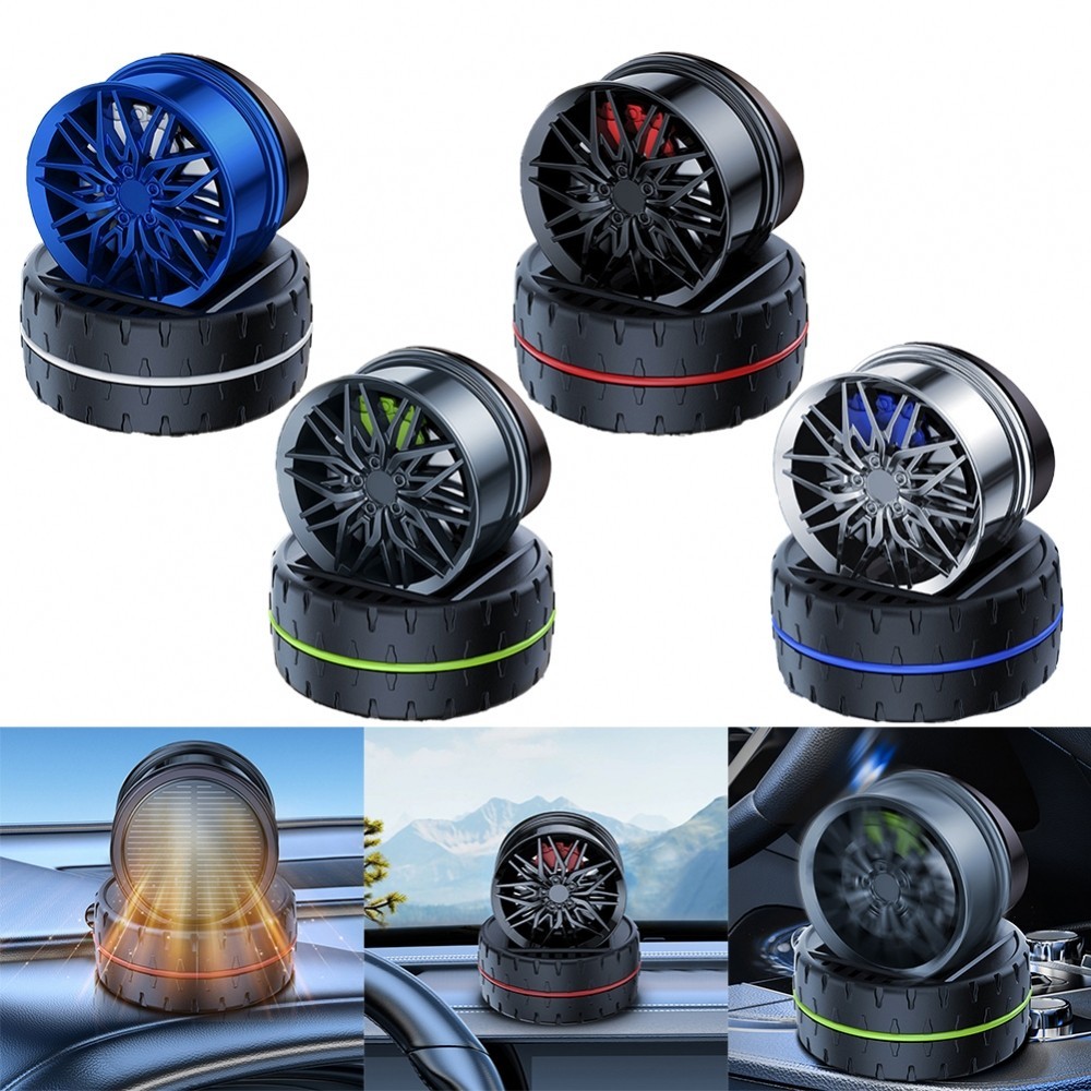 Aerodynamic Wheel Shaped Scent Diffuser for Enhanced Driving Atmosphere ...