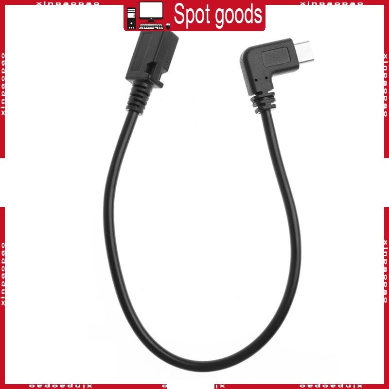 XI Micro USB Female Plug to Type C Male Angle 90 Degree Jack Data ...
