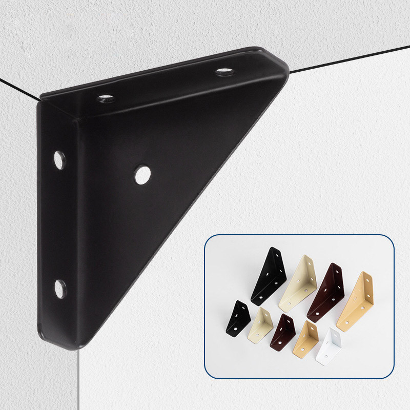 4pcs Corner Brace Brackets, Universal Furniture Corner Connector, Steel ...