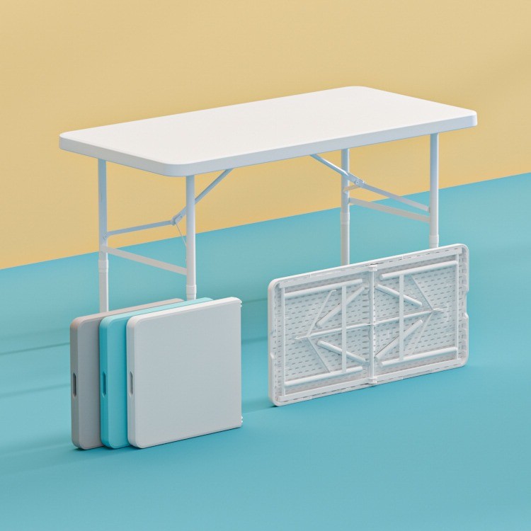 【FYS】Foldable Table Outdoor Stall Portable Household Square Long Table ...