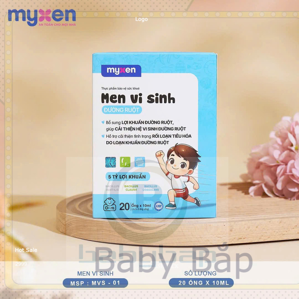 Myxen Probiotics 5 Billion Probiotics for Babies to Eat Deliciously and ...