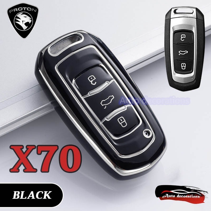 Proton X70 car key cover Proton X70 car key case sliver proton keychain ...