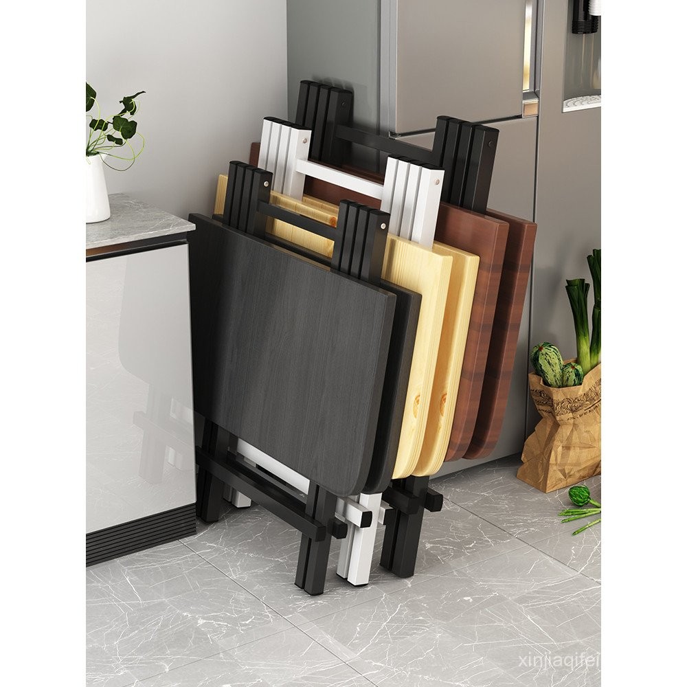 Folding Table Dining Table Square Table Household Simple 1 Meter Eating ...