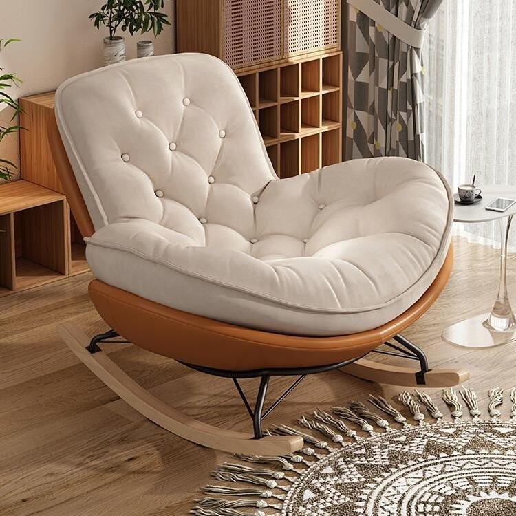Lunch Break Easy Chair Sofa Chair Sleeping Reclining Rocking Chair Lazy ...