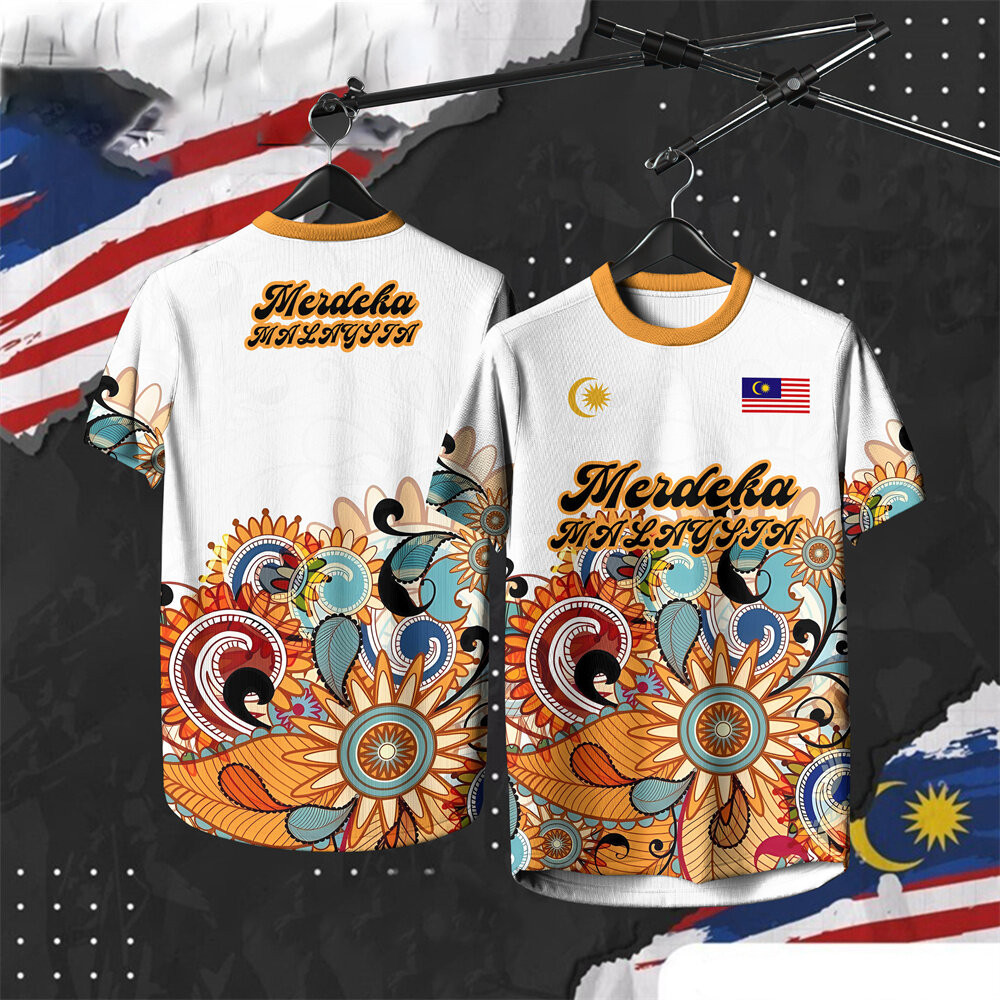 Merdeka Merdeka Clothes 2024 Sublimation Tshirt | Merdeka Merdeka ...
