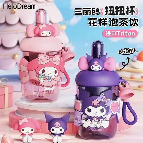 botol air tahan sejuk kuromi botol air tahan sejuk tumbler tahan sejuk budak Kuromi Water Cup ...