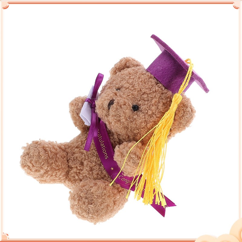 Graduation Bear For Graduation Stuffed Animal Decoration Tiny Plush ...