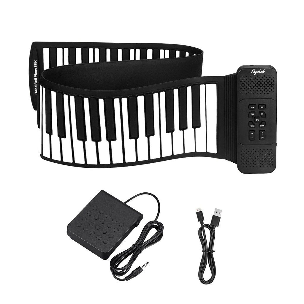 POGOLAB 88 Keys Roll Up Keyboard Piano Portable Electric Foldable | Shopee Malaysia