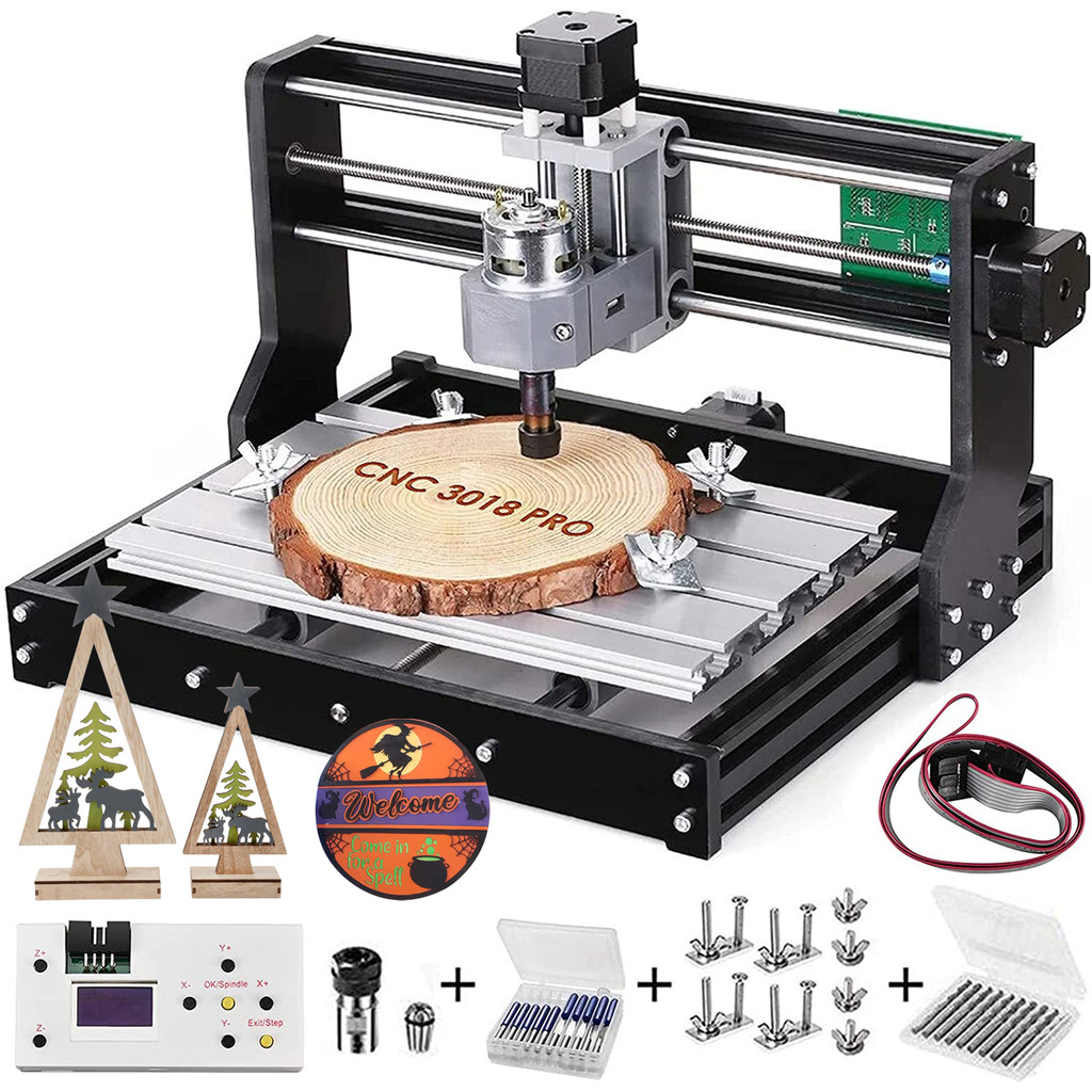 AN CNC 3018 Pro CNC Engraving Machine kit GRBL Control DIY Mini CNC ...