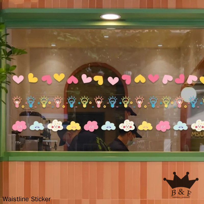 Cartoon Waistline Anti-collision Sticker Kindergarten Training ...