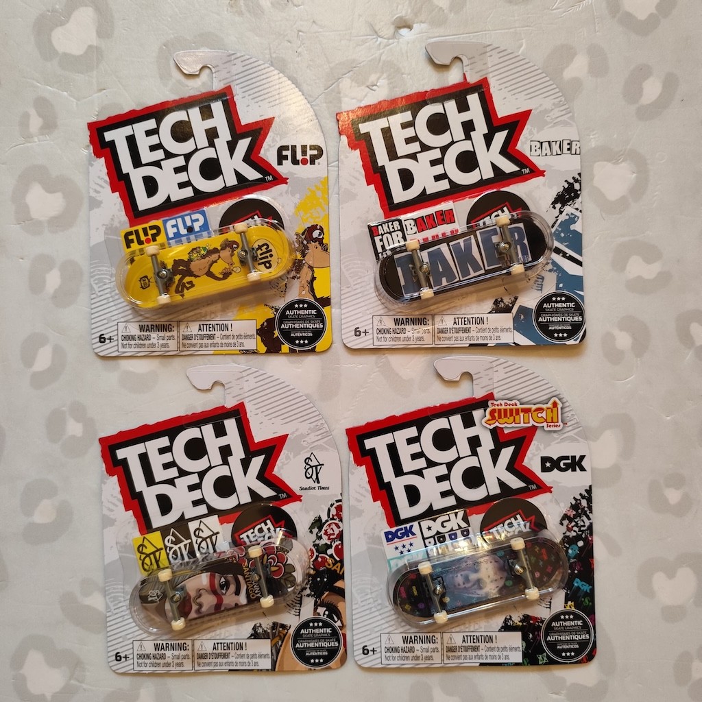 TECH DECK - Plastic Singles 30mm Fingerboard (Set C) | Shopee Malaysia