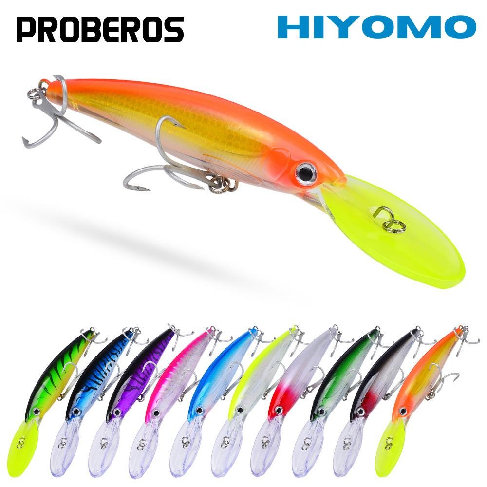 PROBEROS Floating Big Minnow Lure Casting Toman 32G/50G/75G Jigging ...