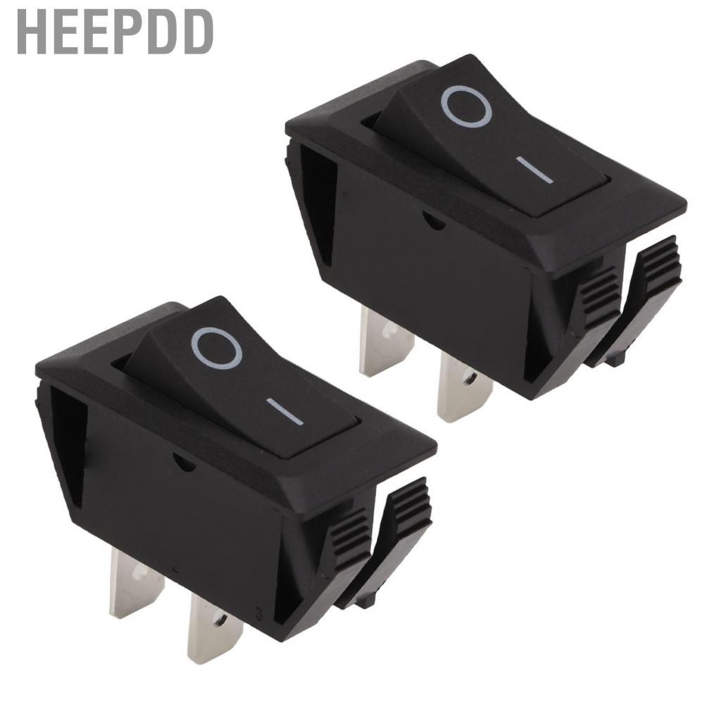 HEEPDD Rocker ON OFF 2PCS Impact Proof PA66 2 Position Switch Flame ...