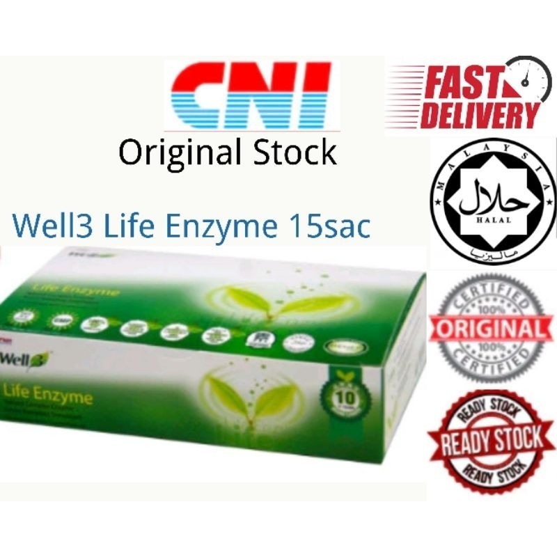 CNI Life Enzyme (Enzyme Complex With MENEP Technology) - 15 sachets x ...
