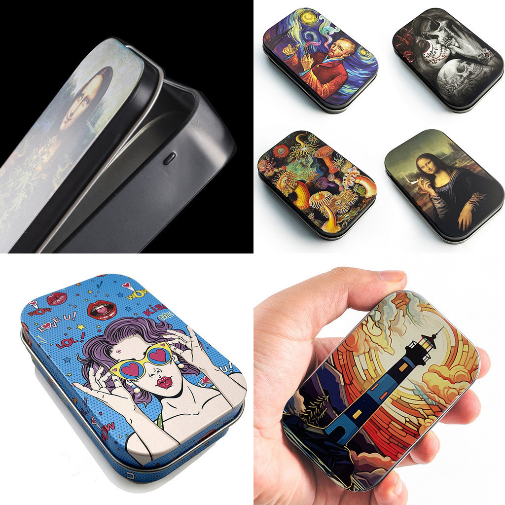 1PC Patterned Literature And Art Glamorous Storage Box Rectangular ...